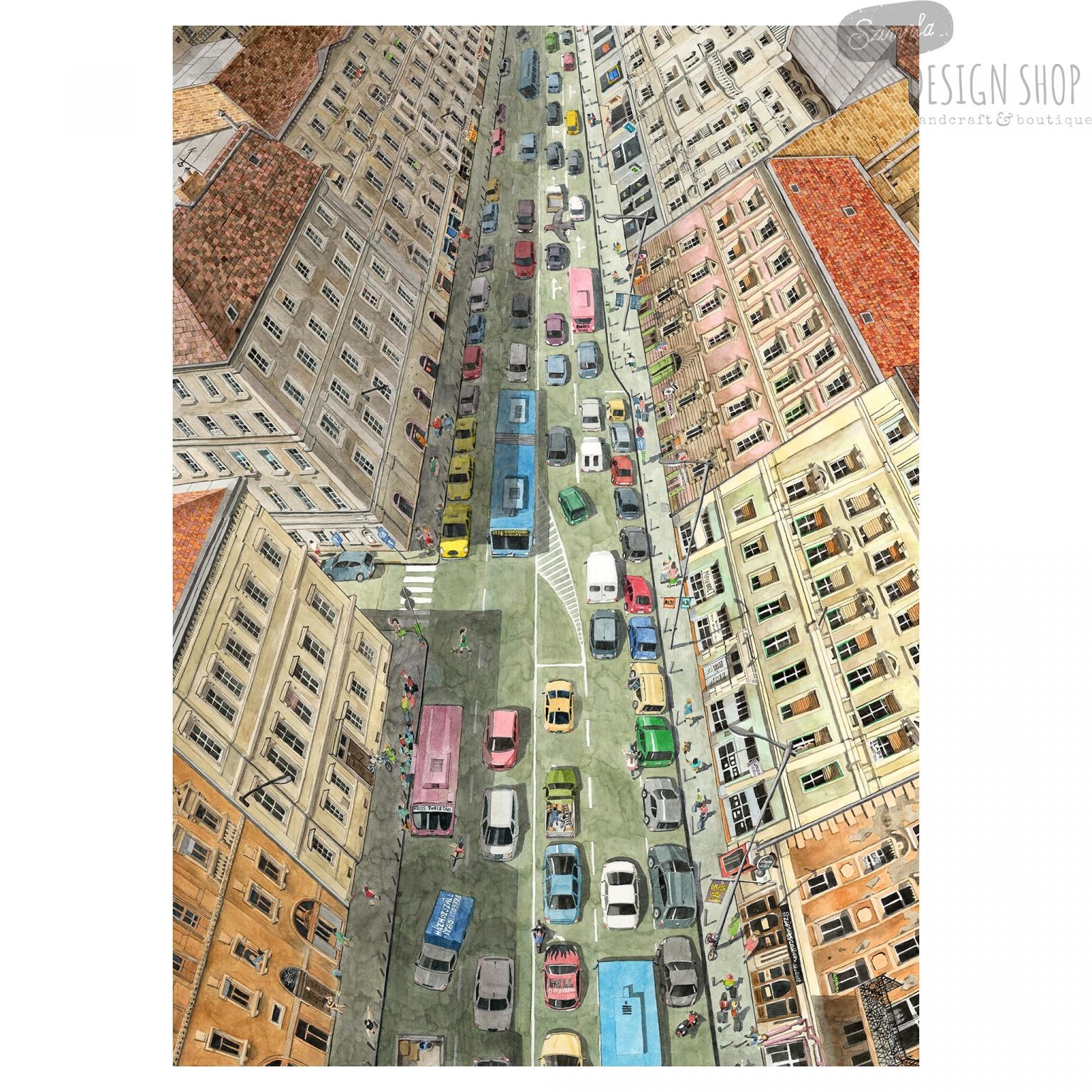 My neighbourhood – Marcus Goldson - szimpladesign.com